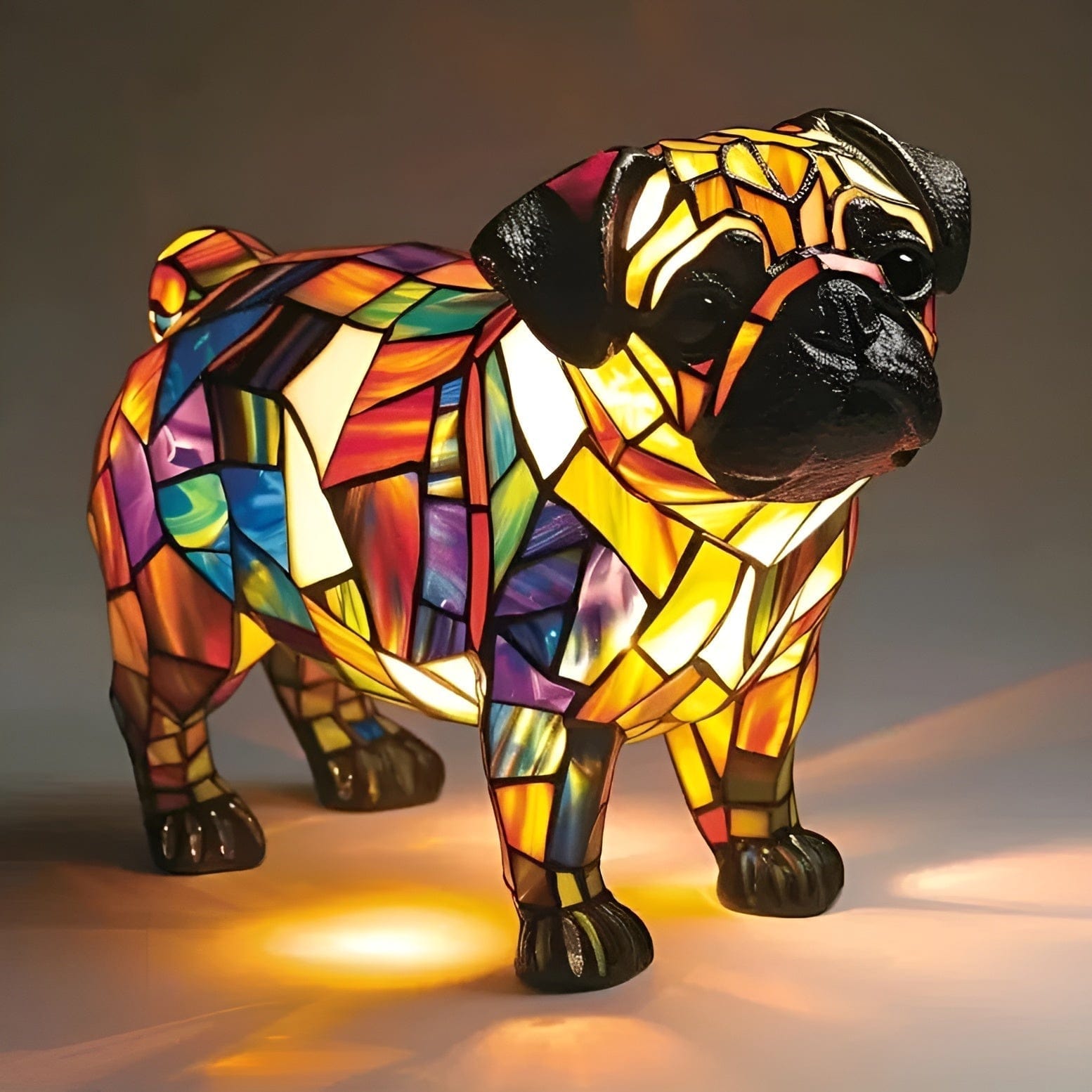 Percy the Pug Lamp – Ellie Seattle